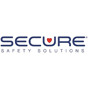 Secure Chair Alarm for Elderly Dementia Patients - 12" x 12" Chair Pressure Sensor Pad, 80-120 dB Patient Monitor - Wheelchair Chair Alarms and Fall Prevention for Seniors