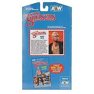 Ringside Darby Allin (LJN Style) - AEW Unmatched Series 5 Toy Wrestling Action Figure