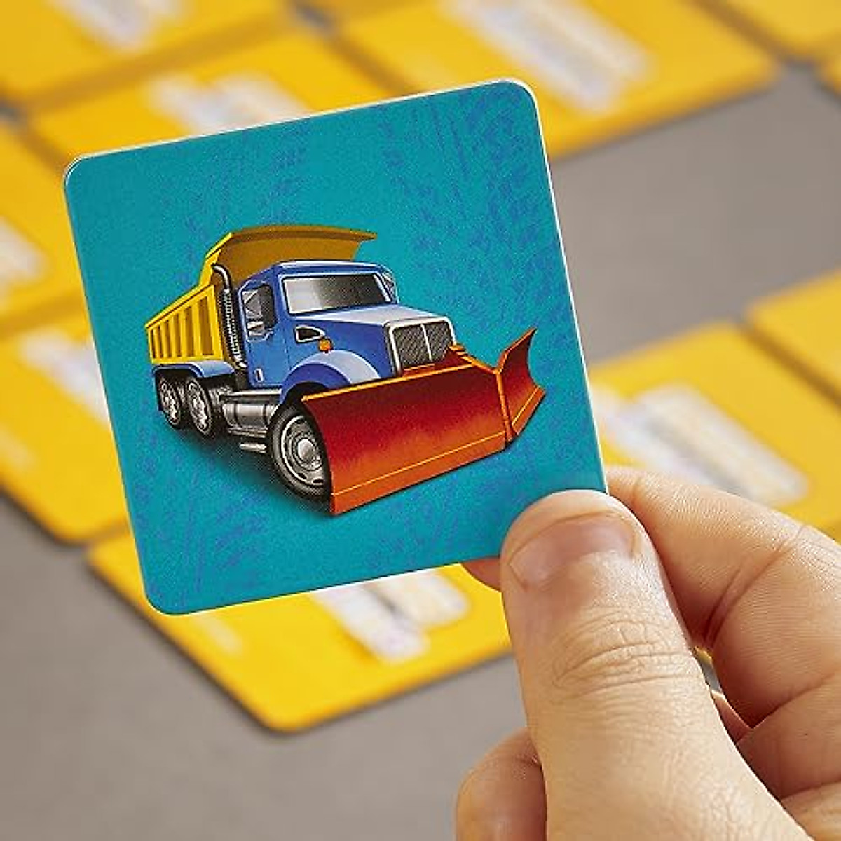 Hasbro Gaming Trucks Matching Game | Preschool Games for Boys & Girls | Memory Card Game | Easter Gifts for Kids | Ages 3+ (Amazon Exclusive)
