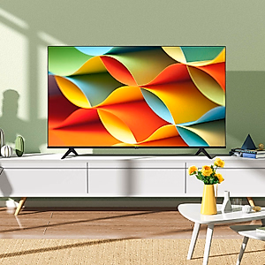 Hisense 55A6G 55-Inch 4K Ultra HD Android Smart TV with Alexa Compatibility (2021 Model), Black, TV Only