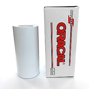 Oracal 651 Vinyl Roll 12" x 50 Yard (150 feet) (Matte White)