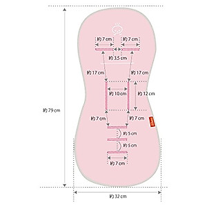 Meeno Babies - Pink Cool Mee Stroller Liner