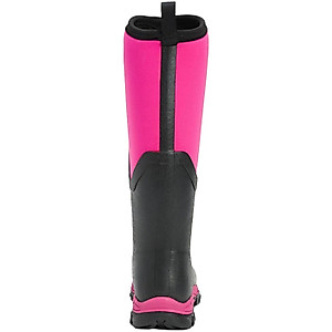 Muck Boot womens Arctic Sport Ii Tall Snow Boot, Black/Pink, 10 US