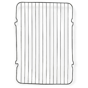 Handy Housewares 10" x 14" Rectangle Metal Wire Stackable Cake Cooling Rack - Cools Down Pastries or Breads (2-pack)