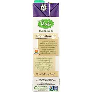 Pacific Natural Foods - All Natural Hemp Milk Unsweetened Original - 32 oz.(pack of 2)