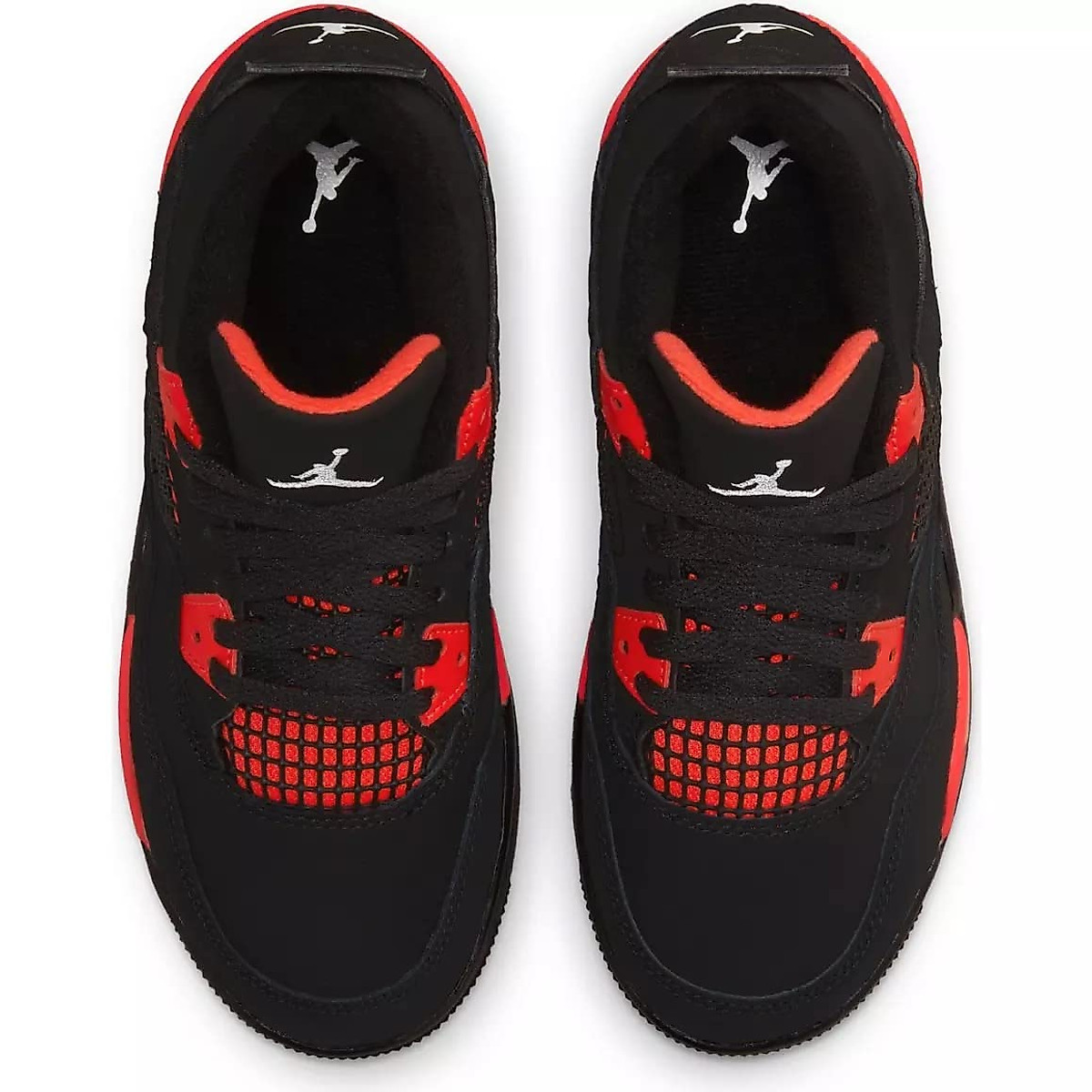 Nike Little Kid's Jordan 4 Retro Red Thunder Black/Multi-Color (BQ7669 016) - 13