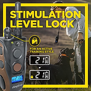 Dogtra ARC HANDSFREE Plus Boost and Lock, Remote Dog Training E-Collar, HANDSFREE Square for Discreet Control, Waterproof, Rechargeable, 3/4-Mile Range, 1 Dog Expandable System Medium, Large Dogs