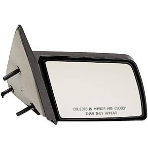Dorman 955-052 Passenger Side Manual Door Mirror Compatible with Select Cadillac / Chevrolet / GMC Models, Black