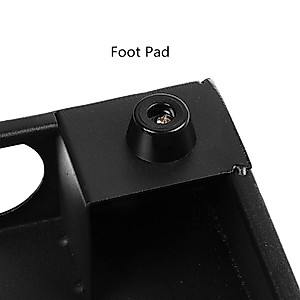 GOKKO Small Guitar Pedal Board 15.7 x 4.9 inches Pedalboard with Carrying Bag