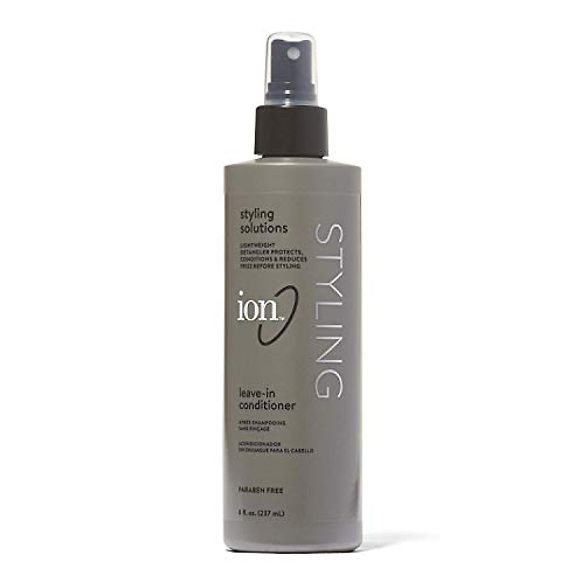 ion Styling Leave In Conditioner Spray, 8 Fl Oz, Dry, Brittle, or Coarse Hair, Anti-Frizz, Detangling, Paraben Free