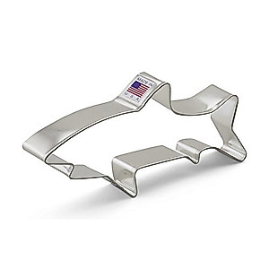 Shark Cookie Cutter 6.25" Made in USA by Ann Clark