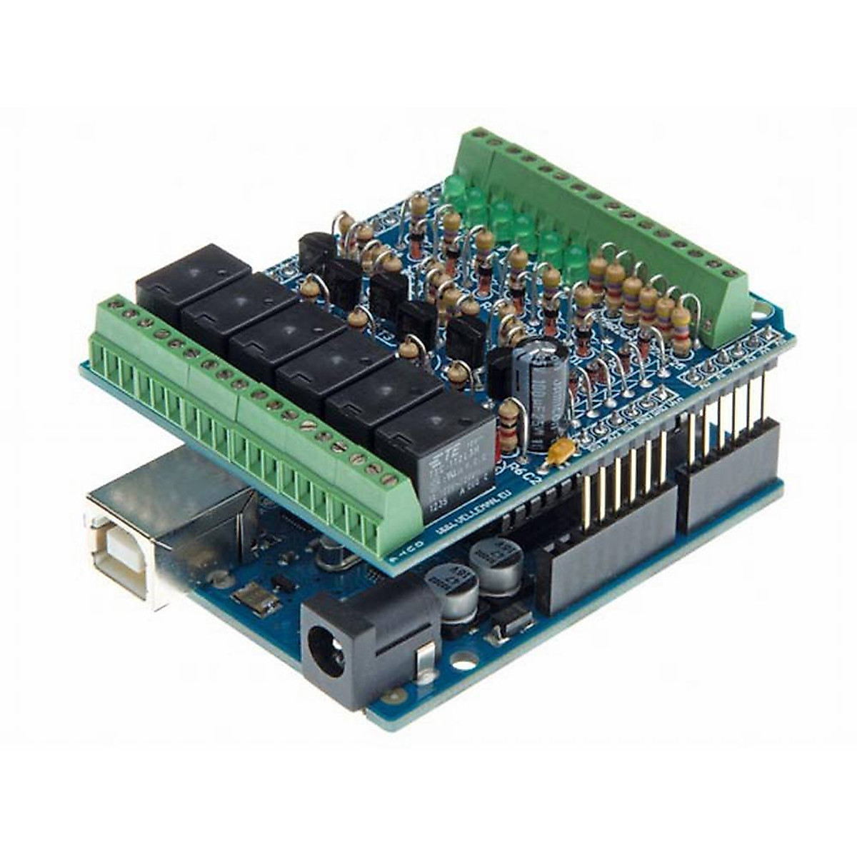Velleman VMA05 I/O Shield for Arduino, 1 Grade to 12 Grade, 2.75" L x 2.16" W x 1.18" H