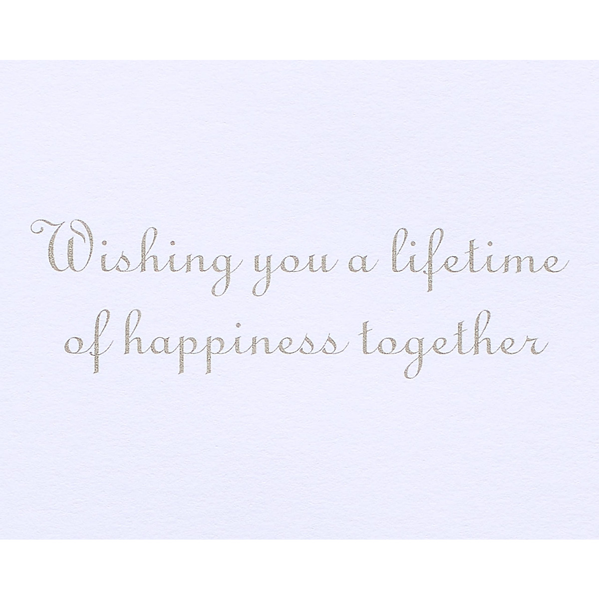 Papyrus Wedding Shower Card (Lifetime of Happiness)