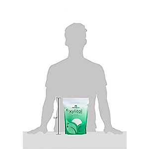 Morning Pep Pure Birch Xylitol (Keto Diet Friendly) Sweetener with no Aftertaste 5 LBs (Not from Corn) Non GMO Kosher Gluten Free Product of USA. 80 Onces