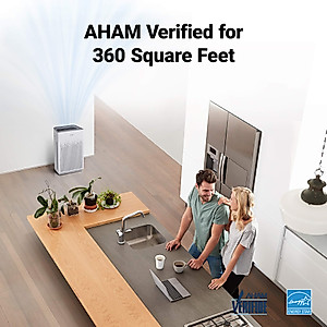 Winix 1022-0214-00 Wi-Fi Air Purifier, 360sq ft Room Capacity, Amazon Alexa and Dash Replenishment Enabled