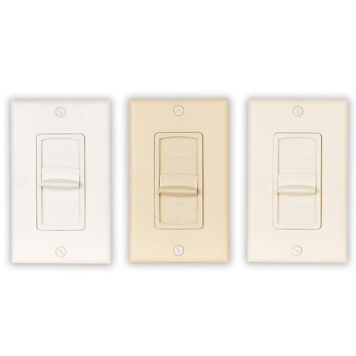 Theater Solutions TSVCS Speaker Volume Control Slide 3 Color White Ivory Almond