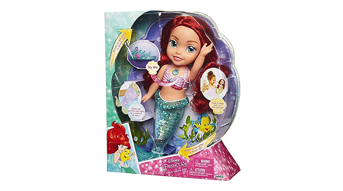 Sparkling Disney Princess Doll - Ariel's Glitter & Lights