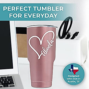 Abuela Tumbler 30oz, Gifts For Abuela Gifts From Grandchildren, Regalos Para Abuela Gifts In Spanish, Regalo Para Abuela En Español, Regalos Para Abuela En Español, La Mejor Abuela Mug Grandma