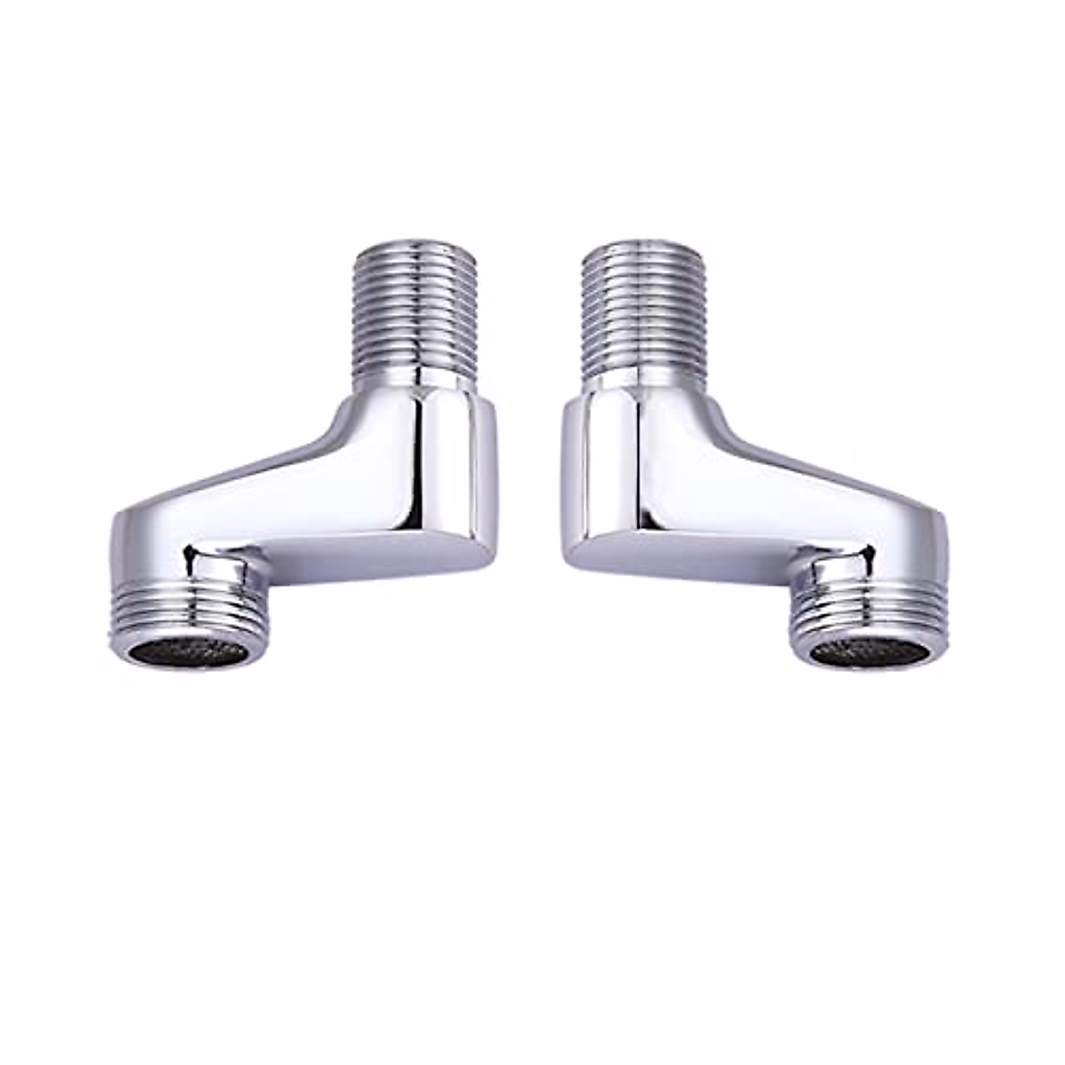 Bathtub Faucet Adapter g1/2 Male to g3/4 Female Brass 3/4" 1/2" Bathroom Faucet Adjustable Swing arms Bathtub spout Adapter,Chrome B Bathroom Accessories (Color : Chrome B)