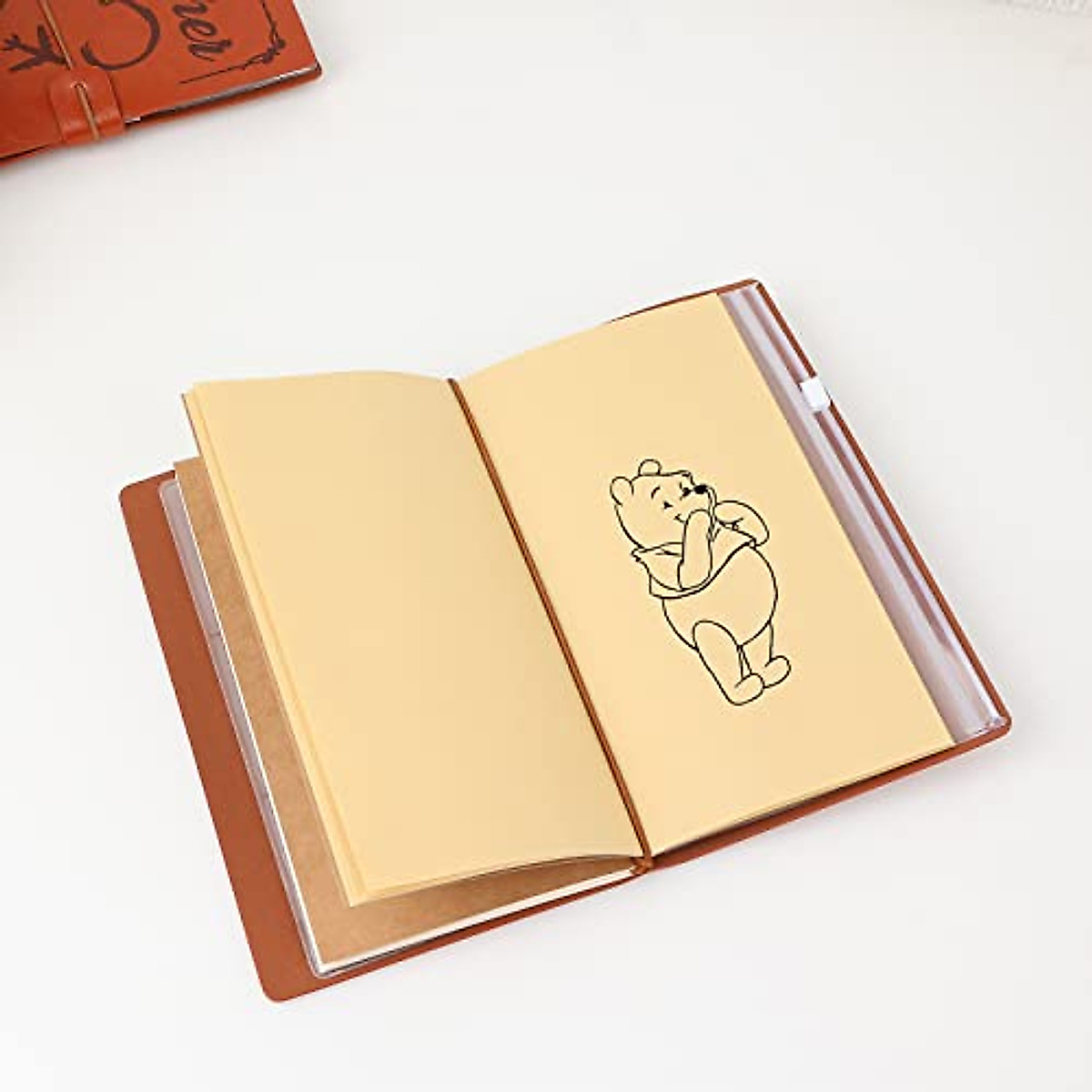 Birthday Gift for Brother to My Brother Leather Journal, 140 Page Refillable Journal Notebooks, Travel Diary Anniversary Friendship Gift for Brother from Sister Brother