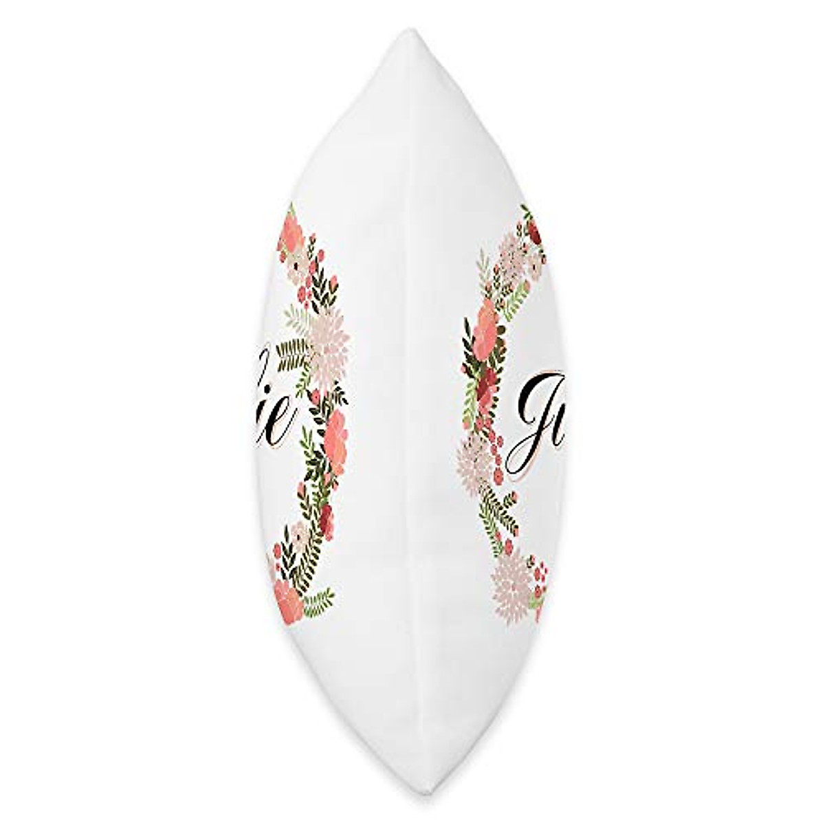 GRAPHIC 365 Personalized First Name Julie Flourish Decorative Throw Pillow, 16x16, Multicolor