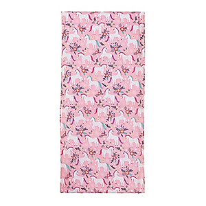 Wildkin Kids Nap Mat Cover for Boys & Girls, Sewn-in Flap Design Rest Mat Cover, Perfect for Preschool and Daycare, Fits our Vinyl Nap Mat up to 1.5 Inches Including Basic Sleep Mat (Magical Unicorns)