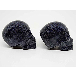 Black Holographic (HOLO) Cabinet Skull Knobs and Pulls (Set of 2)