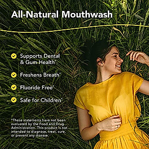 North American Herb & Spice OregaCare Swirl & Swallow, Cranberry Flavor - 8 fl oz - Edible Oregano Oil Mouthwash, Oral Rinse - Supports Healthy Teeth and Gums - Non-GMO, Alcohol Free, All Natural