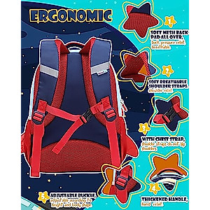LSSAGOON Astronaut Kids Backpack for Toddler Girls, Cute Bookbag for 6~12 Year Olds for School, Birthday, Xmas Gifts, Bag for Elementary School
