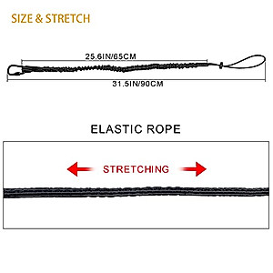 3 Pack Retractable Tool Lanyard, Safety Fall Protection Tools Leash with Aluminum Screw Lock Carabiner Clip and Adjustable Loop End, Tough Scaffold Tether for Construction Roofing (Black+Orange+Green)