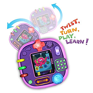 LeapFrog Rockit Twist Handheld Learning Game System, Green and 2-Game Pack: Cookie's Sweet Treats and Dinosaur Discoveries