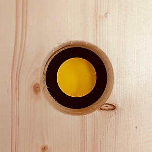 Sparrow Birdhouse Trap 1.5" Bird Hole w/Trap Door | Highly Effective & Easy to Use | Catch and Release Problem Sparrows Small Woodpeckers Wrens & Small Little Annoying Grey Brown Birds Species