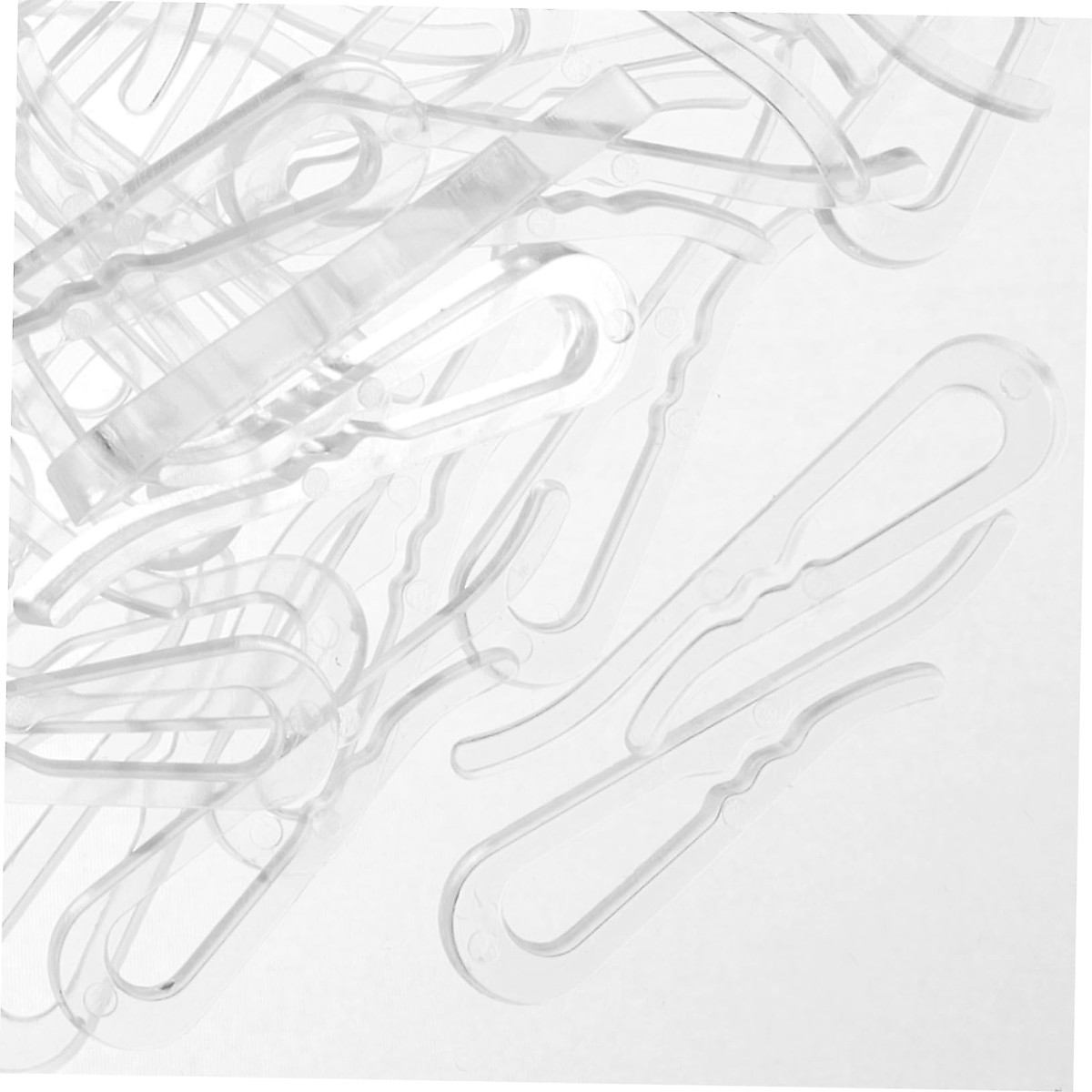 Ciieeo 300 Pcs U Shape Shirt Clips Scarf Clip Party Layout Clips Clothespin Pants Shirt Organizer Clips Garment Clips Alligator Clips Dresses Bra for Dress Clip Holder Tie Clips Christmas