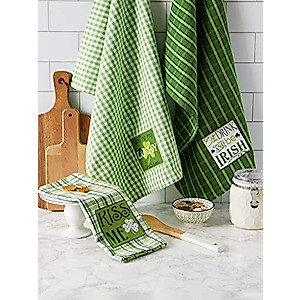 DII Celebrate St. Patrick's Day Kitchen Collection, St. Patty's Day, Dishtowel Set
