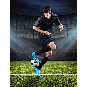 FITRELL 2/3 Pack Soccer Socks For Youth Kids Adult Baseball Softball Football Socks For Men Women Boys Girls, Maroon, X-Small