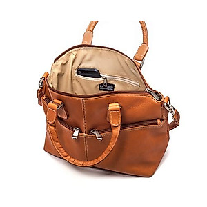 Le Donne Classic Satchel Bag - Colombian Vaquetta Cowhide Leather Women’s Bag