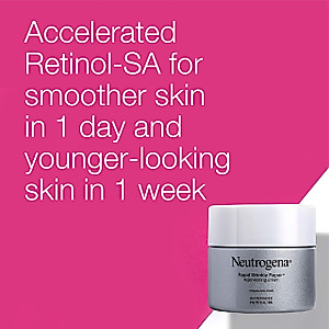 Neutrogena Rapid Wrinkle Repair Retinol Regenerating Cream, 0.5 Oz Mini (Pack of 3)