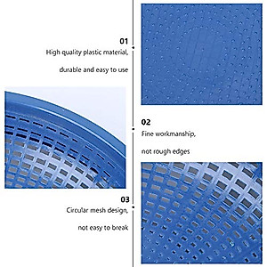 POPETPOP 8pcs Plastic Bird Nest-Bird Nesting Bowls Pigeon Nest Bowl Breeding Hatching Nest for Pigeons, Quails, and Small Birds