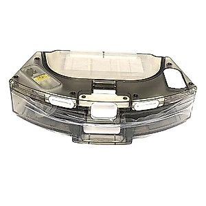 MUPECO Spare Parts Original 2-in-1 Water Tank, Compatible for Lydsto R1 Robotic Vacuum Cleaner Spare Parts Replacement (Color : Black)