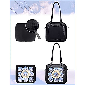 Soutrend Women Ita Bag Anime Crossbody Shoulder Bag Backpack Purse Satchel Bag with Removable Insert