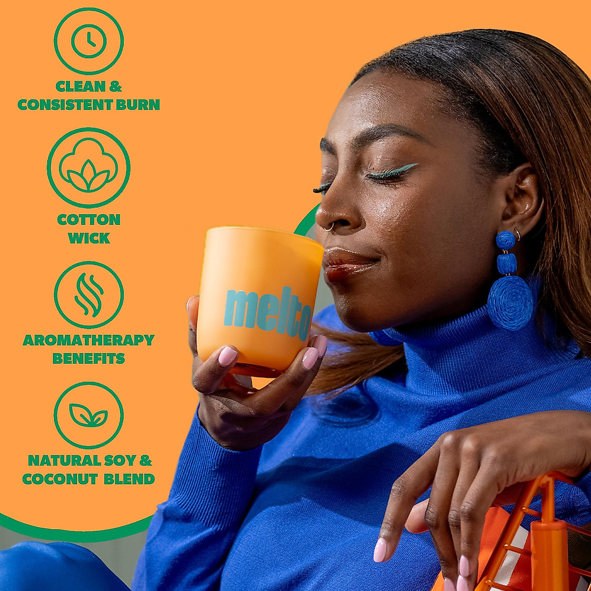 Eucalyptus Pine Sprigs Scented Candle - Natural Soy & Coconut Blend with Cotton Wick - Gift Candles for Men and Women with Gift Box - Non Toxic & Made in The USA - 50hr Slow Burn