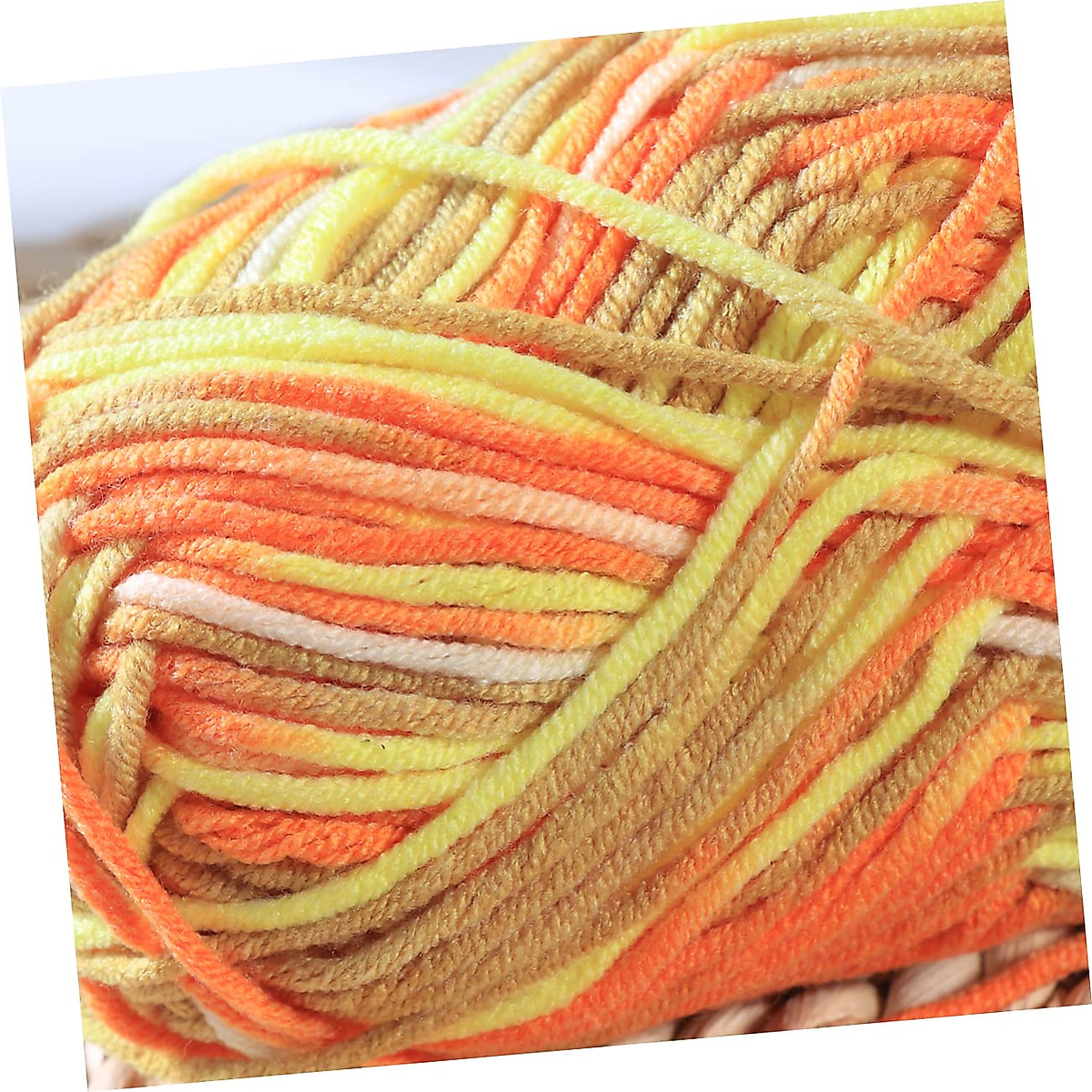 Homoyoyo Yarn for Knitting Thick Knitting Yarn Chunky Yarn Knitting Yarn Soft Black Yarn Super Saver Yarn Green Black Purple red Blue Yellow Yarn Cotton Yarn White Yarn Baby Scarf