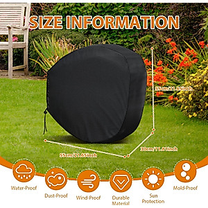 Garden Hose Reel Cover for Water Hose Reel Dustcover Convenient Sun Protection Hose Protector Portable for Outside Garden Yard Equipment