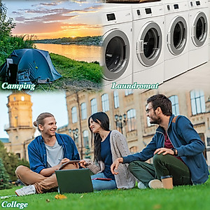 LUCKIPLUS Backpack Laundry Bag, Extra Large Laundry Hamper Bag with Shoe Compartment & 3 Pockets Black Sturdy Hanging Laundry Travel Bag with Straps College Dorm Room Essentials for Camp Apartment