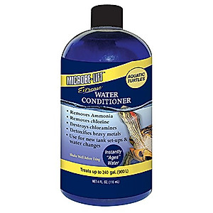 MICROBE-LIFT Aquatic Turtle Extreme Water Conditioner, Removes Ammonia, Chlorine, Chloramine, Detoxifies Heavy Metals