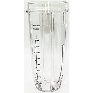 Bidihome 2 Pack 32 Ounce Cup with Sip N Seal Lids, Compatible with Nutri Ninja Auto-iQ 1000W and Duo Blenders