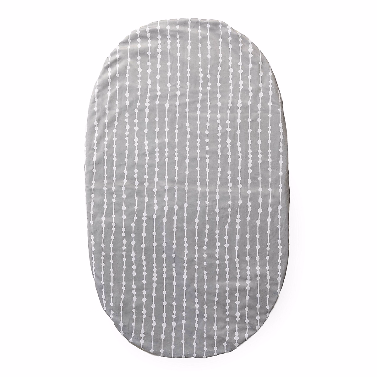 4moms mamaRoo Sleep Waterproof Bassinet Sheet - Beads, Grey