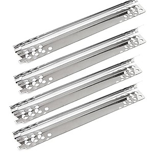 Hongso 17 Inch 4-Pack Heat Plate Tent Shield Grill Replacement Parts Kit for Charbroil Performance 475 4 Burner 463673517, 463673017, 463376018P2, 463376117 Gas Grills, G470-0004-W1,SPB1514