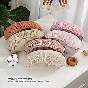 lulumoon Baby Changing Pad Cover: Muslin Diaper Changing Table Pad Cover - Changing Pad Sheets for Girls Boys