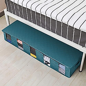 Guolarizi Under Bed Storage Box Storage Bag Extra Large Clothing Sorting Folding Flat Under Bed Storage Box Compartment Sweatshirt Organizer